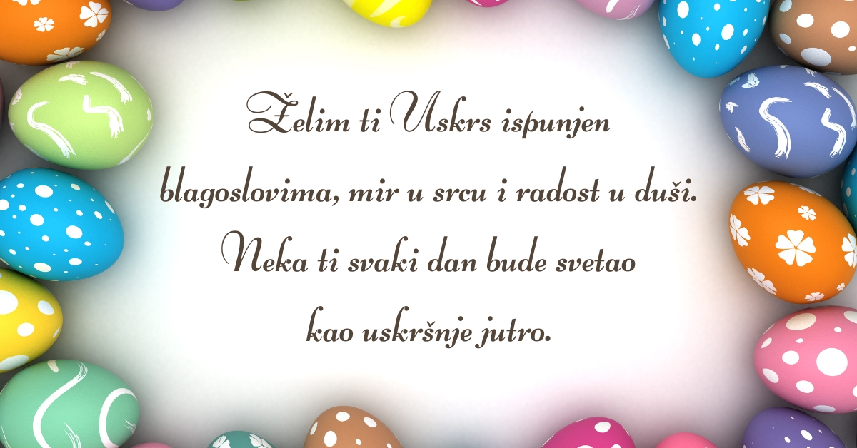 20 Predivne Srecan Uskrs Slike i Animacije